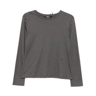 Max Mara Femme, Tops, Gris, Taille: 38 FR Top en viscose