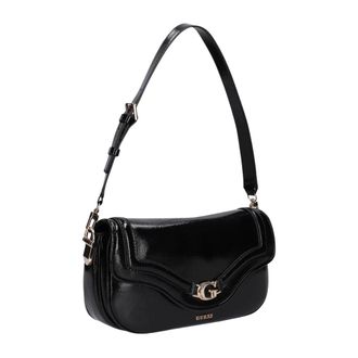 Guess Elegante Flap-Schultertasche - - Bags - Damen - Schwarzk - ONE SIZE