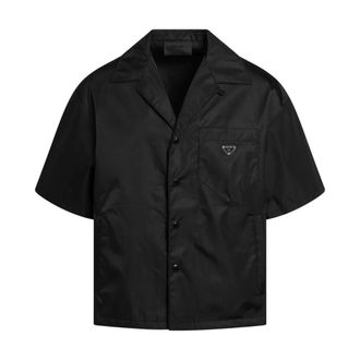 Prada Herren, Shirts, Schwarzk, SGr&ouml;&szlig;e