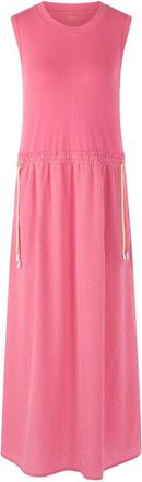 Marc Cain Damen Midikleid aus Baumwollmix