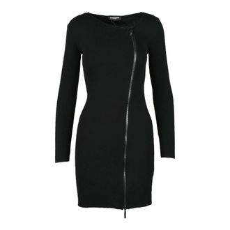 Costume National Femme, Robes, Noir, Taille: 40 FR Robe Contemporaine pour Femmes