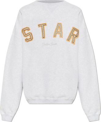 Golden Goose unisex, Sweatshirts et sweats &agrave; capuche, Gris, Taille: M Star SweaT-shirt