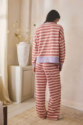 Next Jogginghose Sporthose mit weitem Bein (1-tlg)