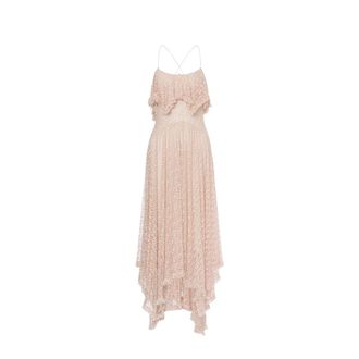 Philosophy di Lorenzo Serafini Lace Longuette Dress - - Dresses - Damen - Rosa - S