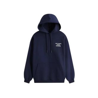 Dr&ocirc;le de Monsieur Le Hoodie Slogan - - Sweatshirts & Hoodies - Herren - Blau - XL