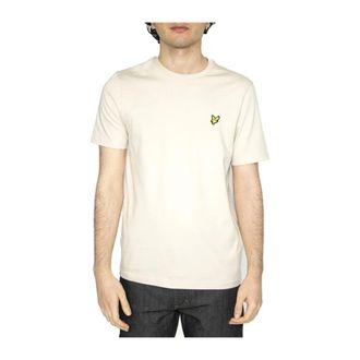 Lyle & Scott Plain T-Shirt - - Tops - Herren - Beige - S