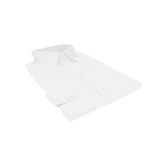 Emporio Armani Micro-textured cotton shirt Man 39