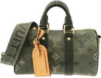 Louis Vuitton Pre-owned Toile sacs-louis-vuitton - Femme - Pre-owned - Vert - Taille: ONE Size