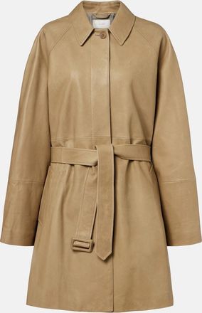 The Row Manteau Amaya en cuir