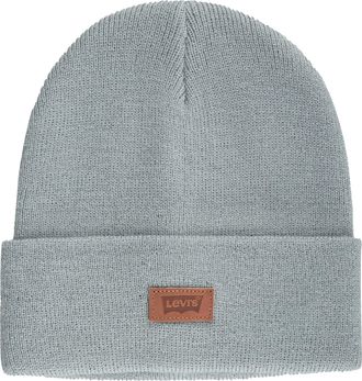 Levi's Unisex-Erwachsene Ganzjahres-Helden, Weich, Gestrickt, mit B&uuml;ndchen, Warm und Bequem, f&uuml;r Jeden Tag Beanie-M&uuml;tze, Seafoam Solid, Einheitsgre