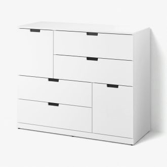 IKEA NORDLI Kommode mit 6 Schubladen