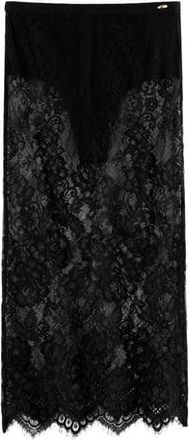 ARAKII Jupe dentelle transparente