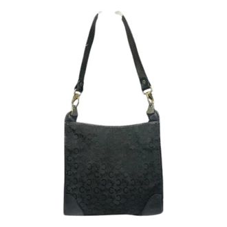 Celine Sac bandouli&egrave;re en cuir vintage Pre-owned - Femme - Pre-owned - Noir - Taille: ONE Size