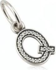 Pandora Buchstabe Q Anh&auml;nger - - Accessories - Damen - Grau - ONE SIZE