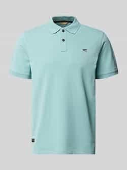 Camel Active Regular Fit Poloshirt in unifarbenem Design
