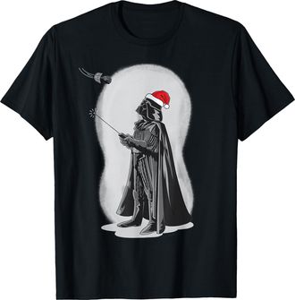 Star Wars Christmas Santa Darth Vader Toy TIE Funny Holiday T-Shirt