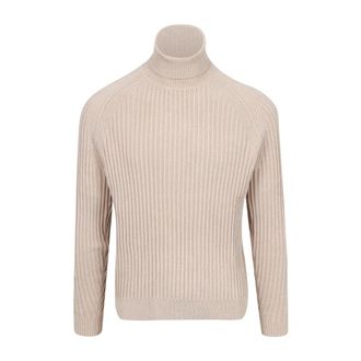 Roberto Ricci Design Velvet Rave Rollkragenpullover - - Knitwear - Herren - Beige - L