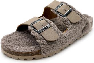 Thies Pantolette thies 1856 Eco Teddy Mixed Sandal
