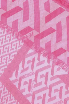 Versace Womens Printed Modal Blend Scarf 5p740 Exterior: Silk Sciarpe E Foulard Scarfs