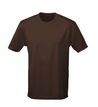 Awdis Just Cool by All We Do Is - T-shirt - - Uni Homme Marron Hot chocolate Large