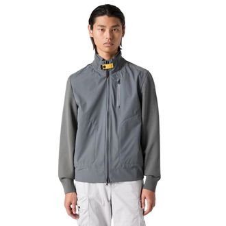 Parajumpers Tech Knit Zorba Cardigan - - Jackets - Herren - Grau - M