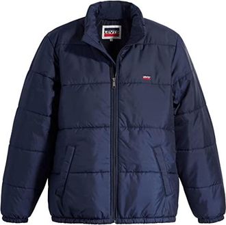 Levi's Sunset Short Puffer Veste Homme, Peacoat, XXL
