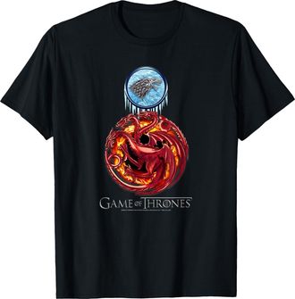 Game of Thrones Targaryen Stark Combined T-Shirt