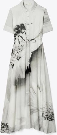 Tory Burch Damen Baumwollhemdkleid