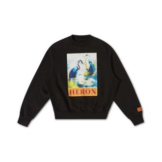 Heron Preston Statement Sweatshirt - - Sweatshirts & Hoodies - Herren - Schwarzk - M