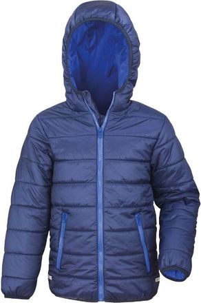Result Gef&uuml;tterte Kinder Steppjacke/Navy/Royal, XL (152)