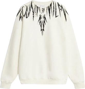 Marcelo Burlon Homme, Sweatshirts et sweats &agrave; capuche, Blanc, Taille: XS SweaT-shirt