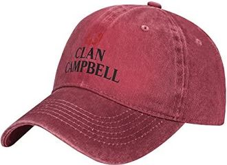 DJNGN Compatible avec Clan Campbell Cowboy Hat Baseball Cap Trucker Hat pour Homme Femme Retro Denim Hats Dad Hat réglable Sports Casquette Cap Gifts