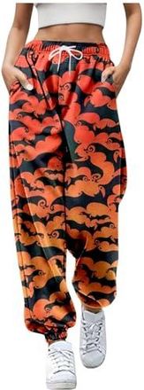 Generic Leggings de sport surdimensionn&eacute;s pour femmes, pantalon tendance pour Halloween, v&ecirc;tements de sport surdimensionn&eacute;s, 2026, violet fonc&eacute;, L