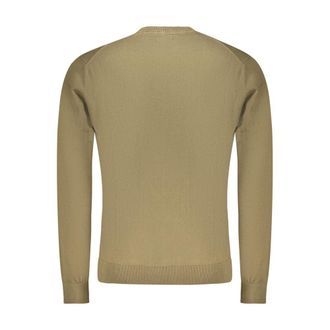Napapijri Cotton Crew-Neck Sweatshirt - Green