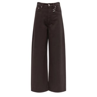 Sportmax Stilvolles Siamese Modeaccessoire - - Trousers - Damen - Braun - W25