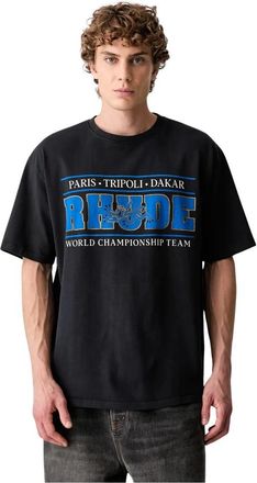 Rhude Herren, Oberteile, Blau, LGr&ouml;&szlig;e