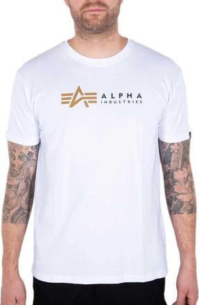 Alpha Industries Alpha Industries Label T T-Shirt f&uuml;r Herren White