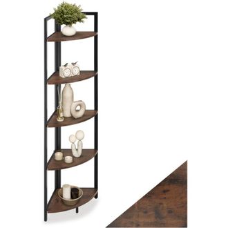 TecTake Tectake - tagère dangle style industriel 30 x 30 x 150 cm