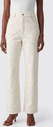 Golden Goose Jeans Damen Farbe Wei&szlig;