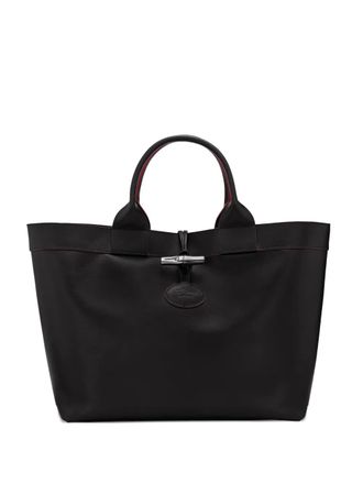 Longchamp Le Roseau Tote Bag - Schwarz