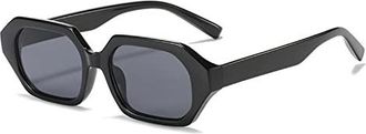 Generic Lunettes De Soleil Sport À Petite Monture For Hommes Plein Air For Femmes En Vacances Et Conduite(Black)