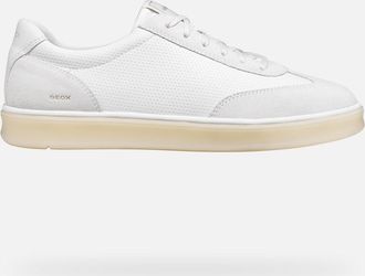 Geox Schuhe Spherica Actif X4 Herr Wei&szlig;/off-white