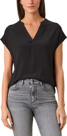 s.Oliver Viskose Shirt im Materialmix