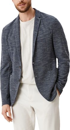 s.Oliver Black Label Herren 160.12.203.15.153.2109449 Business-Anzug Jacke, 58W2, 44