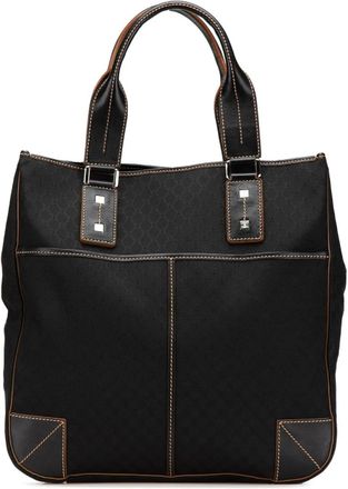 Celine Shopper - Macadam Canvas Tote - Gr. unisize - in Schwarz - f&uuml;r Damen