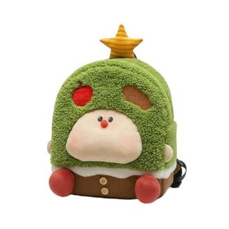 Generic Sac &agrave; dos mignon en peluche de dessin anim&eacute; (motif de personnage fantaisique) avec des accents d&eacute;toile, sac &agrave; dos doux et moelleux, sac de voyage d&eacute;co