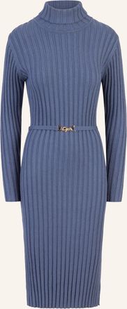 Apart Midistrickkleid blau
