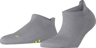Falke Damen Sneakersocken Cool Kick Sneaker W Sn weich atmungsaktiv schnelltrocknend kurz einfarbig 1 Paar, Grau Light Grey Melange 3775, 35-36
