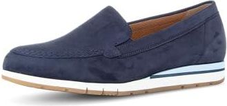 Gabor Mocassins pour femme, Bleu 36, 42.5 EU