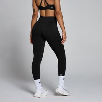 MyProtein Legging sans coutures taille moyenne Tempo MP femme - Noir - XS